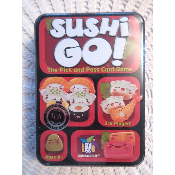 Gamewright | Toys | 24 Sushi Go The Pick And Pass Card Game Fun Family Educational Party Kids ...